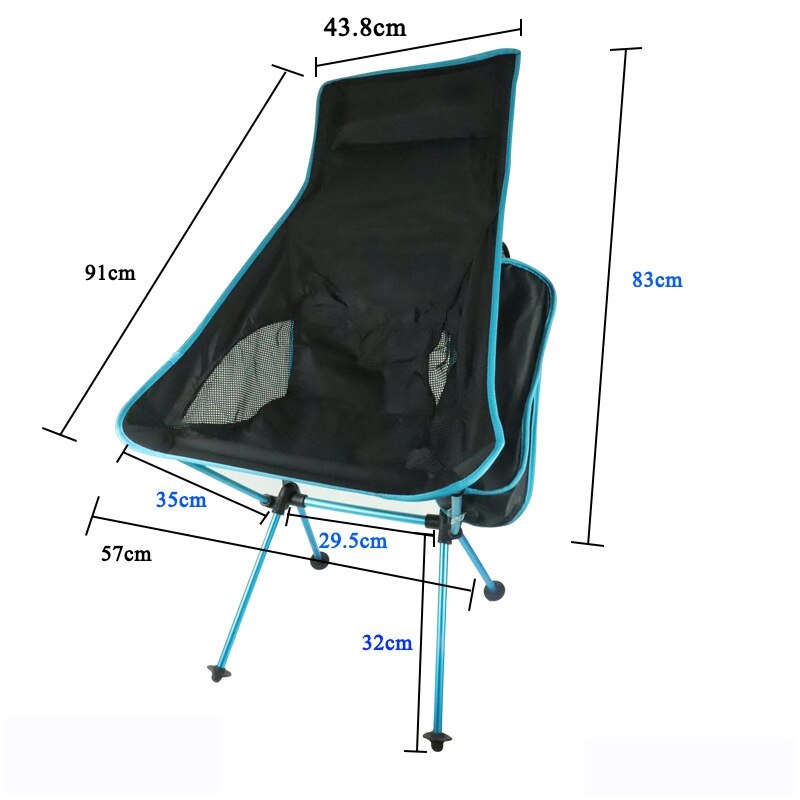 Portable Moon Chair Recliner Camping Large Lengthe... – Grandado