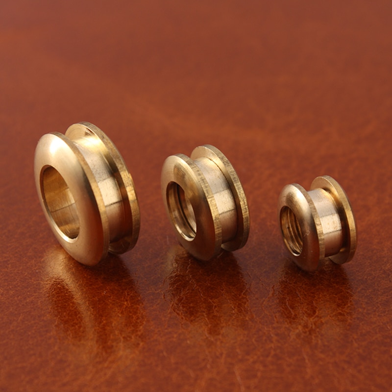 20*10mm Brass Gas Hole Grommets Screw Threaded Con... – Grandado