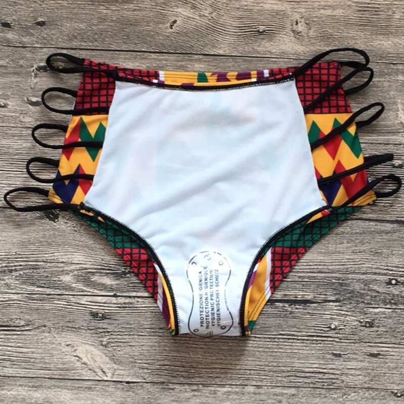 Sexy Backless Bikini Afrikaanse Print Badpakken Ho Grandado