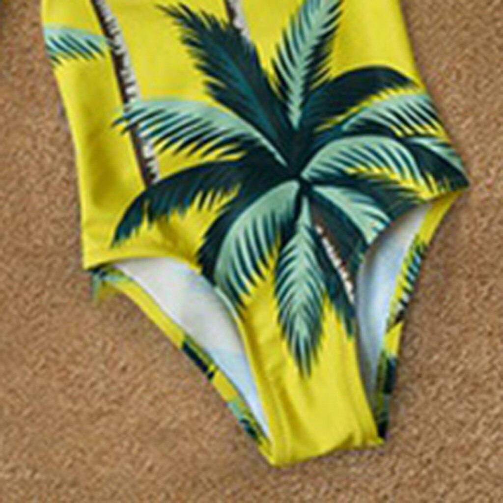 For Mom and Daughter Bikini banana print Swimwear ... – Grandado