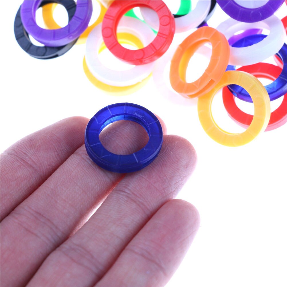 10 Pcs Key Caps Covers Tags Color Coded Key Head C... – Vicedeal