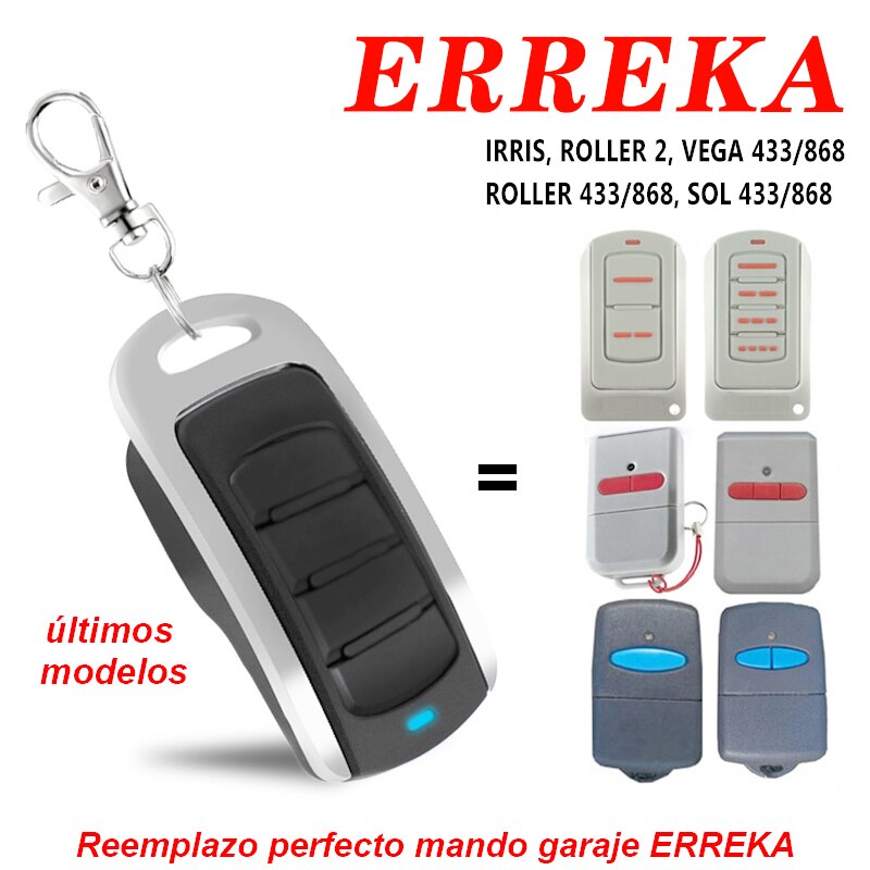 Erreka Roller 2 Vega 433 Smat 1 Poort Afstandsbedi... – Grandado