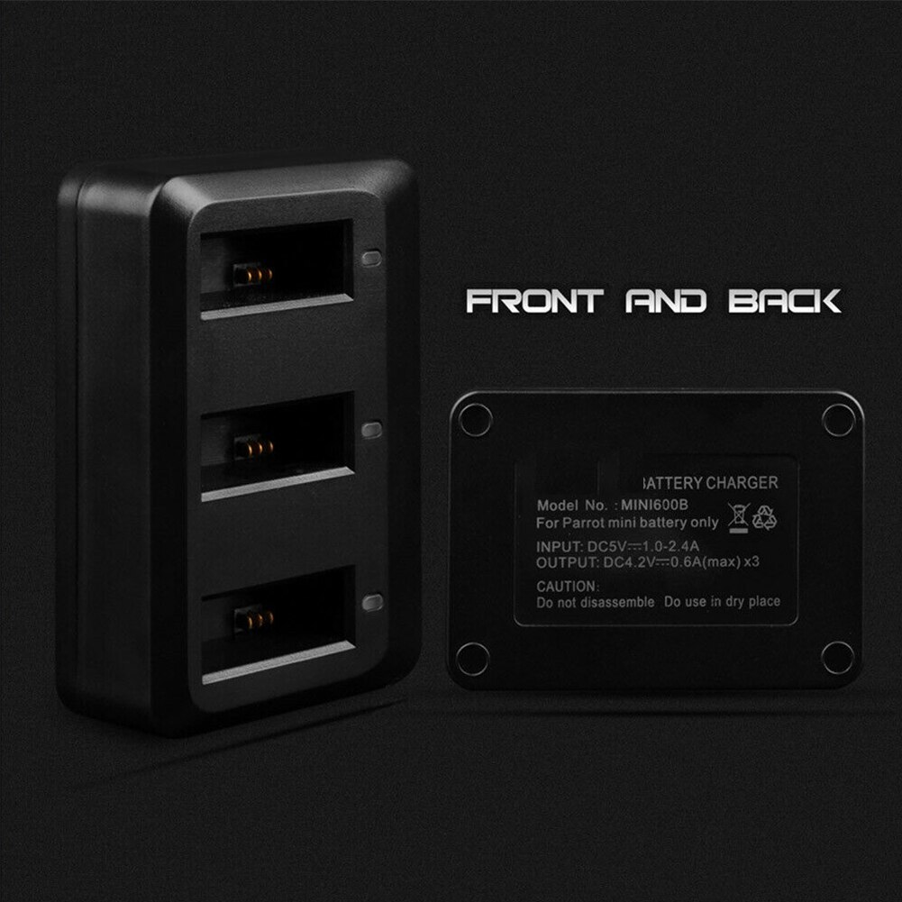 Black Li-po Batteries Plastic Circuit Charger Set Drone Protective ...