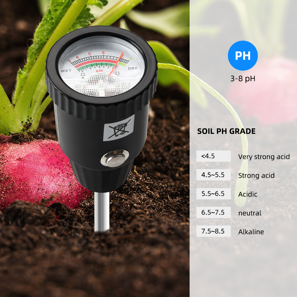 Yieryi 2 In 1 Soil Moisture Portable PH/ Humidity ... – Vicedeal