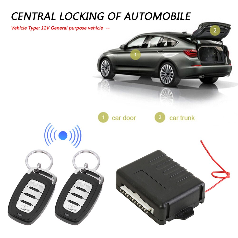 Car Remote Central Door Lock Kit Auto Remote Centr... – Grandado