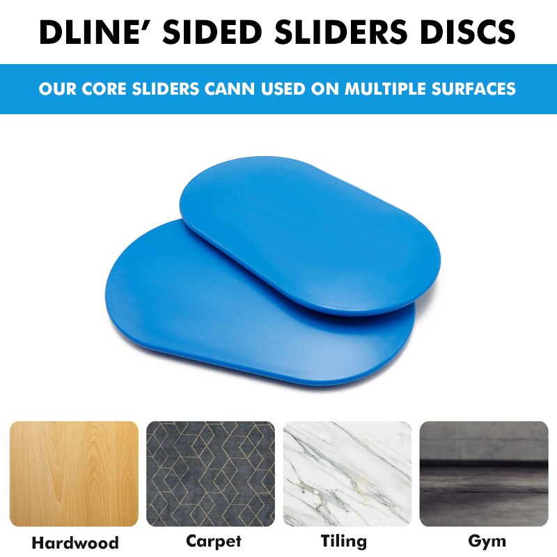1 paar Sport Sliders Core Workout Discs Core Ab Oe... – Vicedeal