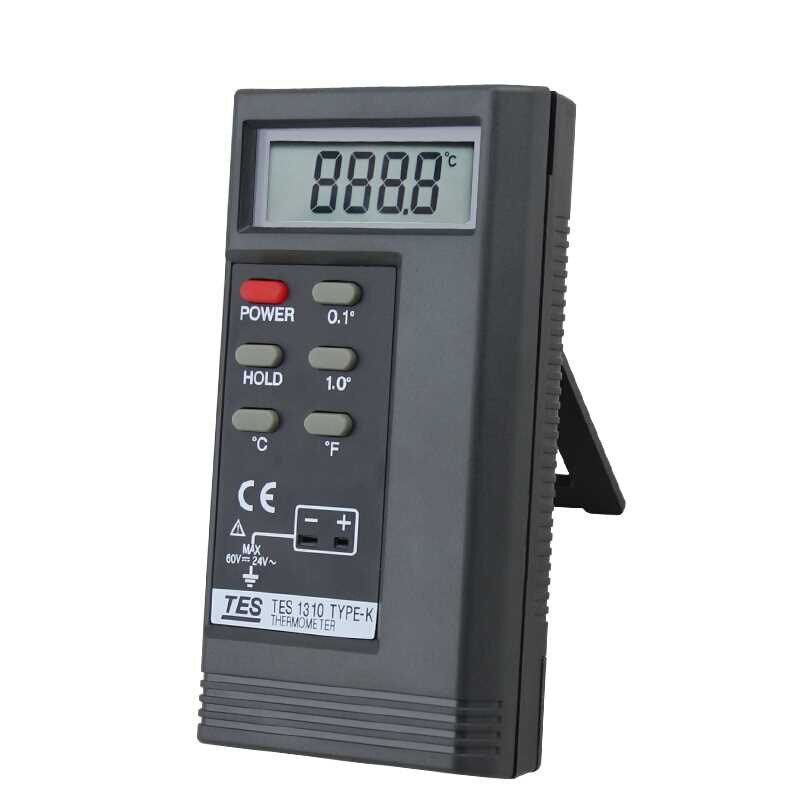 TES 1310 Digitale Thermometer Type-K Thermokoppel ... – Grandado