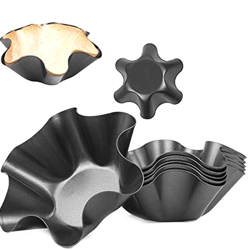 8 Pack Tortilla Bowl Molds Perfect Tortilla Pan No... – Grandado