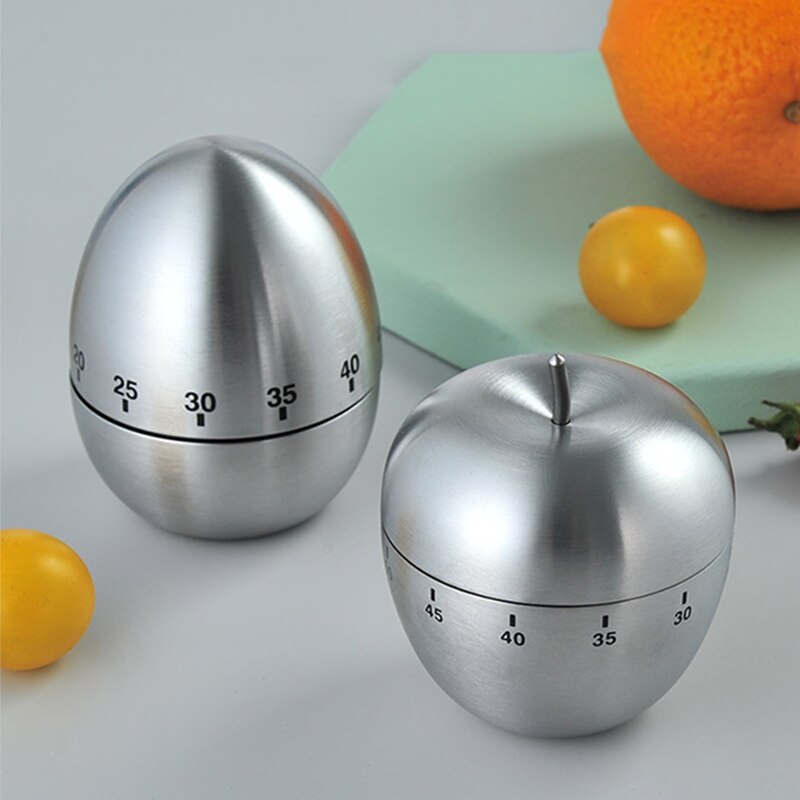Kitchen Cooking Egg Timer Stainless Steel Egg 60 M... – Vicedeal