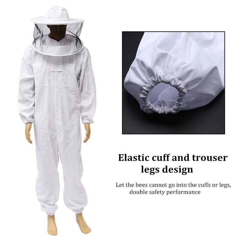 Beekeeping Protective Clothing Full Body Suit Hat ... – Grandado