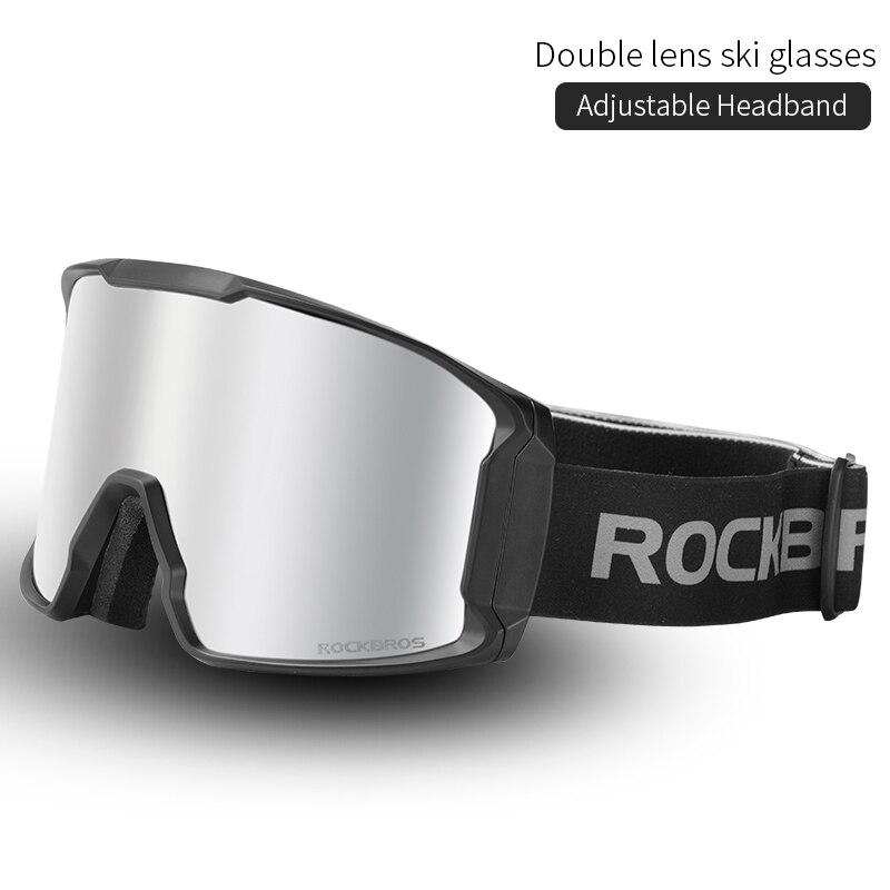 ROCKBROS Ski Goggles Men Women Double Layers Skiin... – Grandado
