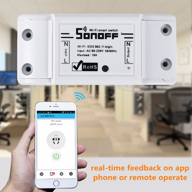 Sonoff Smart Remote Control Wifi Smart Socket Diy ... – Vicedeal