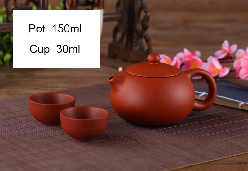 Yixing Purple Clay Small Tea Set Include 1 Pot 2 C... – Grandado