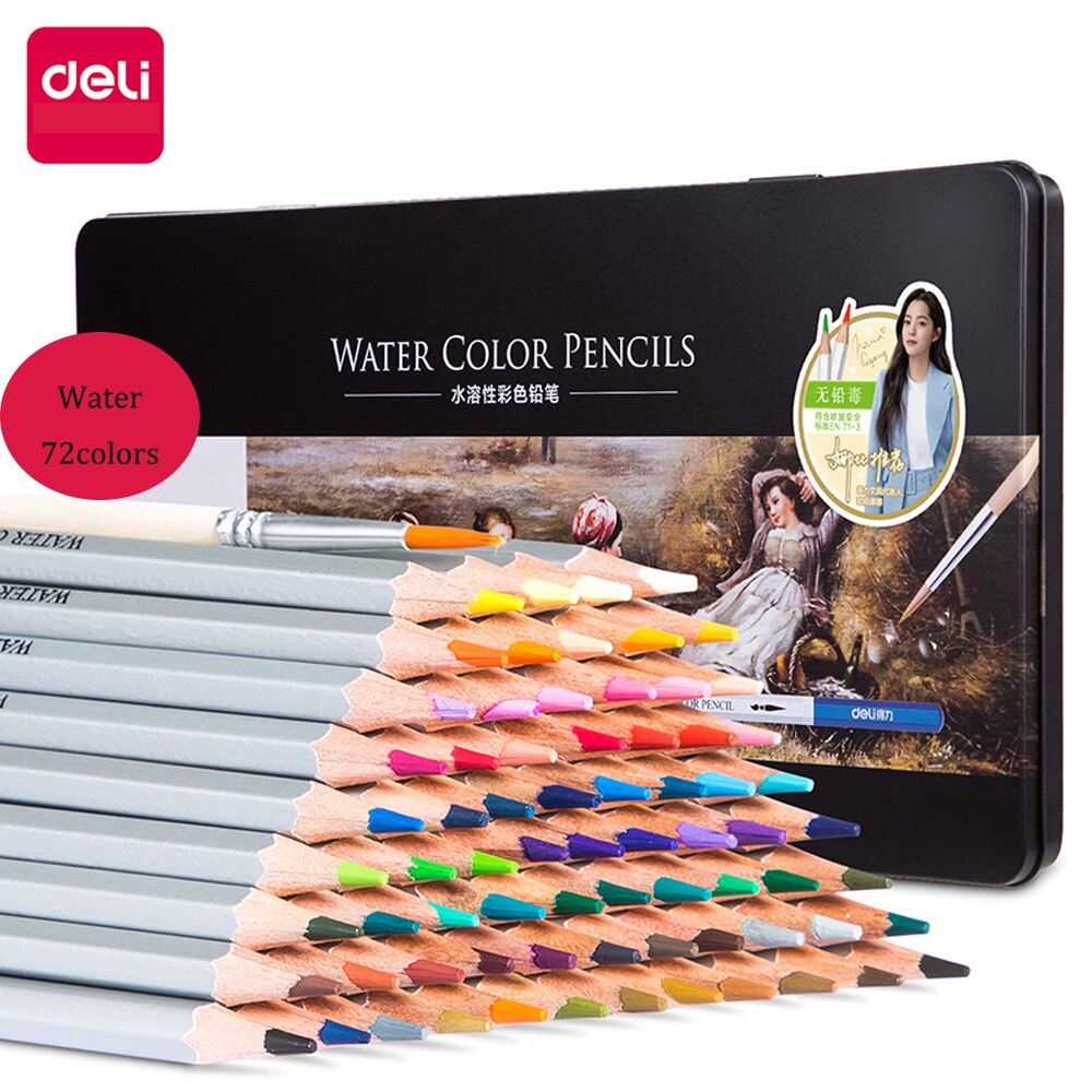 Deli 24/48/72 Color 6518 Oil-based Color Lead Hand... – Grandado