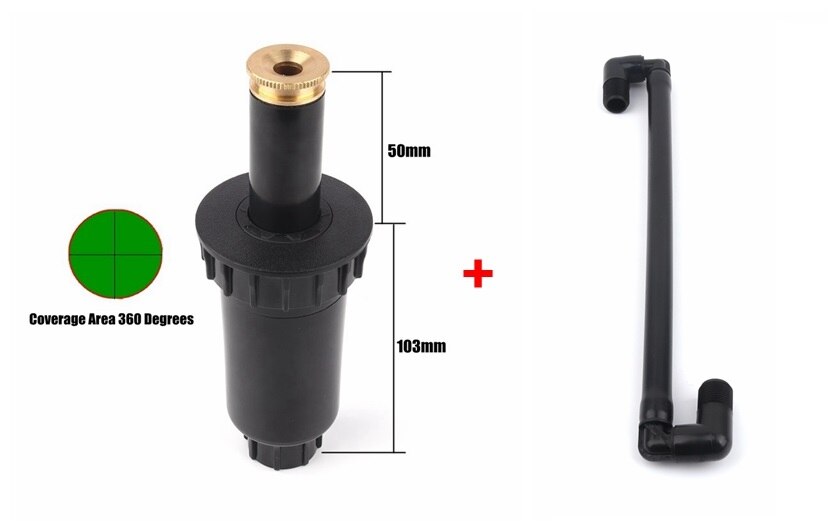 1pcs 1/2" 90-360 Degrees Adjustable Pop-up Sp... – Grandado