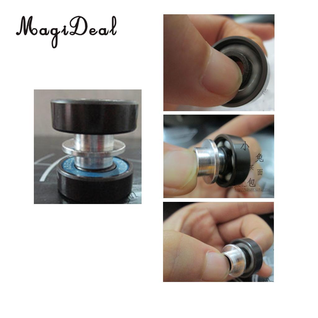 MagiDeal 8 Pcs Aluminum Gold Skating Flying Spacer... – Vicedeal