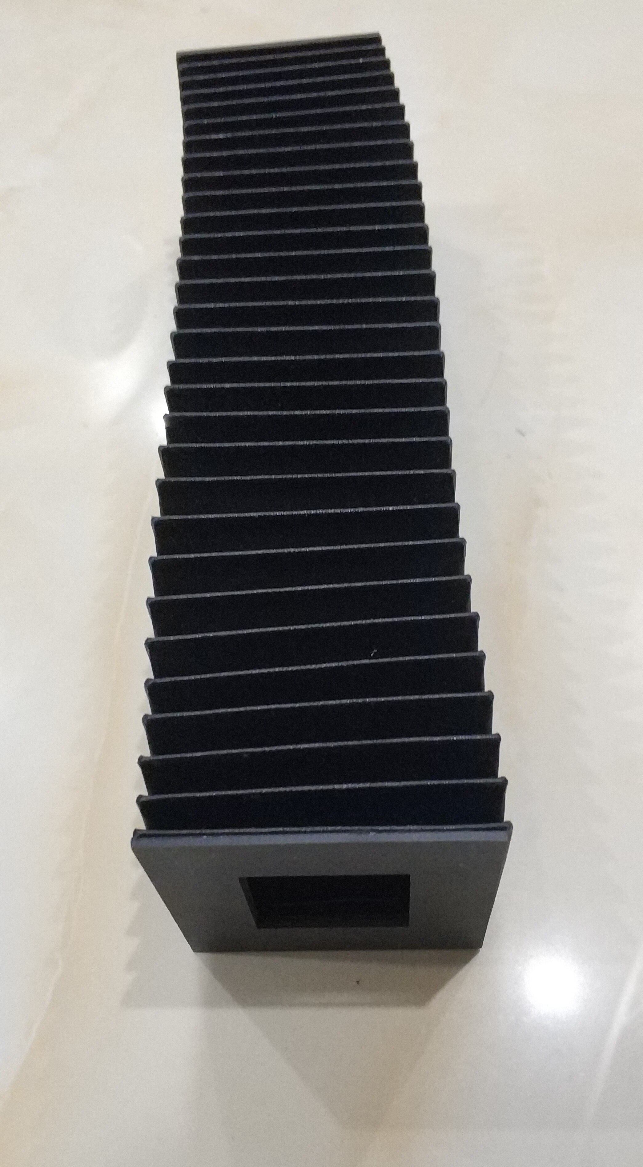 Square accordion protection bellow,inner:100mmx100... – Grandado