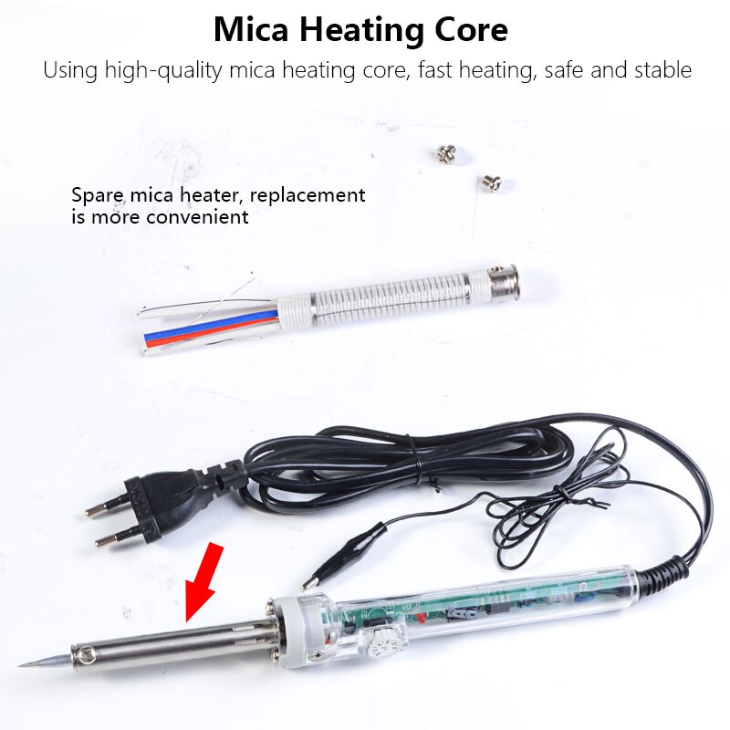 60W Adjustable Electric Soldering Iron temperature... – Vicedeal