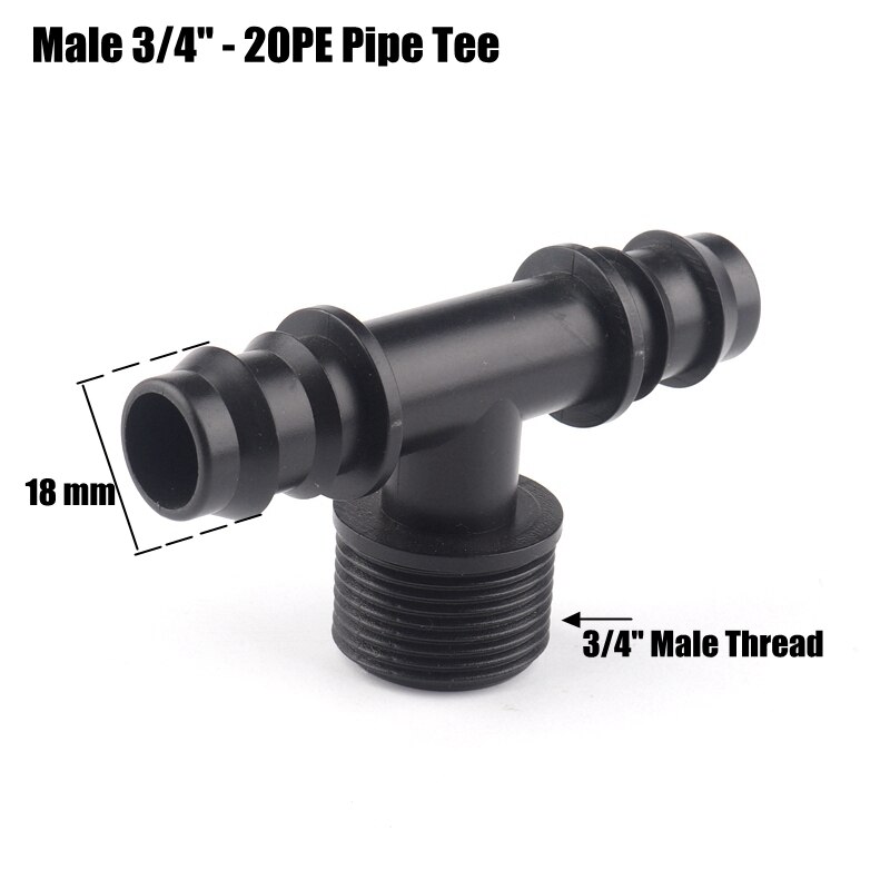 5 Pcs 1/2 "3/4" Schroefdraad Tee Connect... – Vicedeal