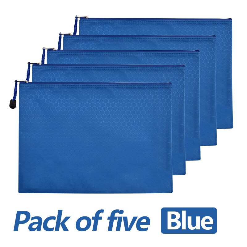 5pcs Color Single-layer Canvas Blazed Paper Folder... – Vicedeal