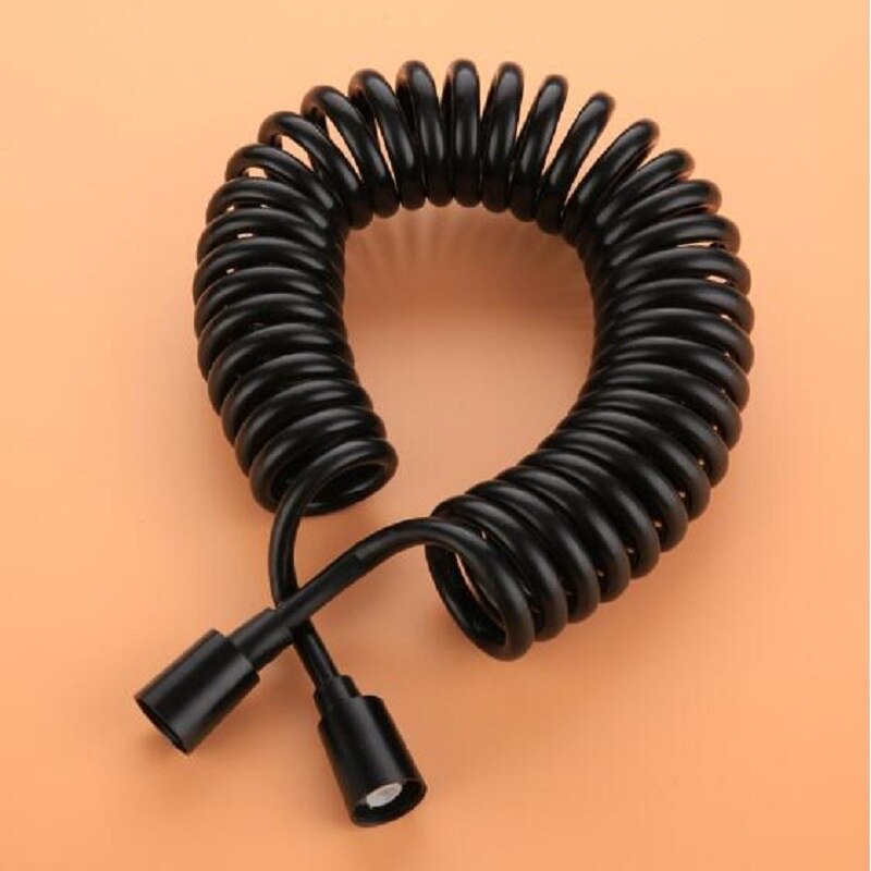 Zwart Grijs 2 M 3 M 5 M Douchekop Slang Lente Bide... – Grandado