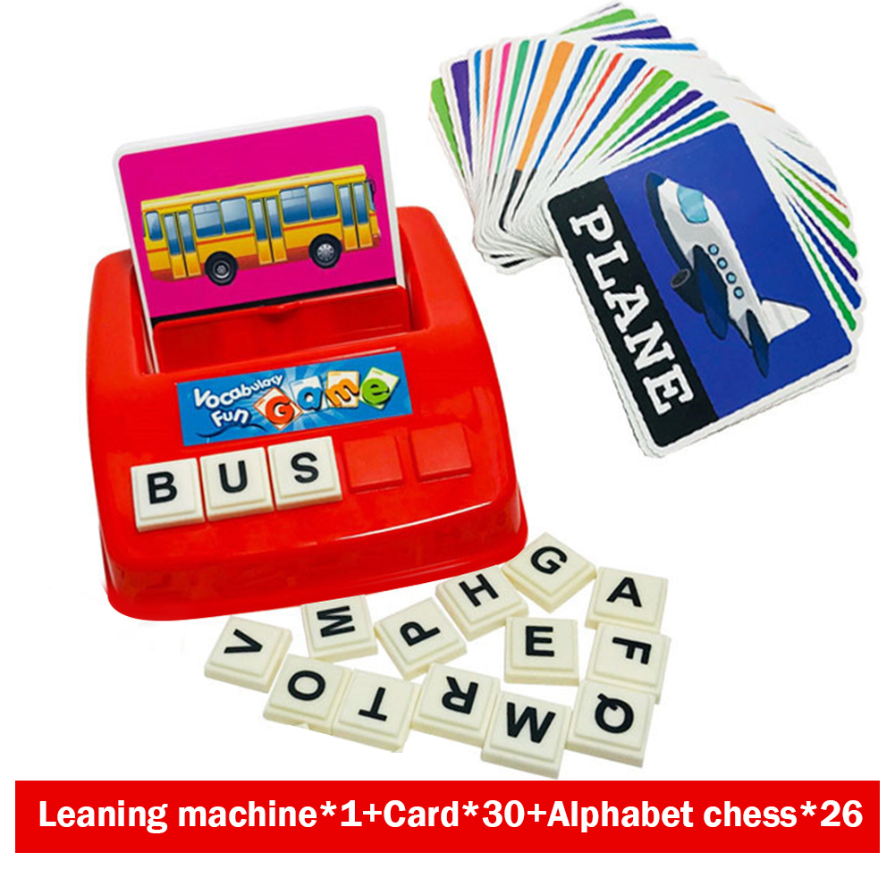 Matching Letter Game Spelling Reading English Alph... – Grandado