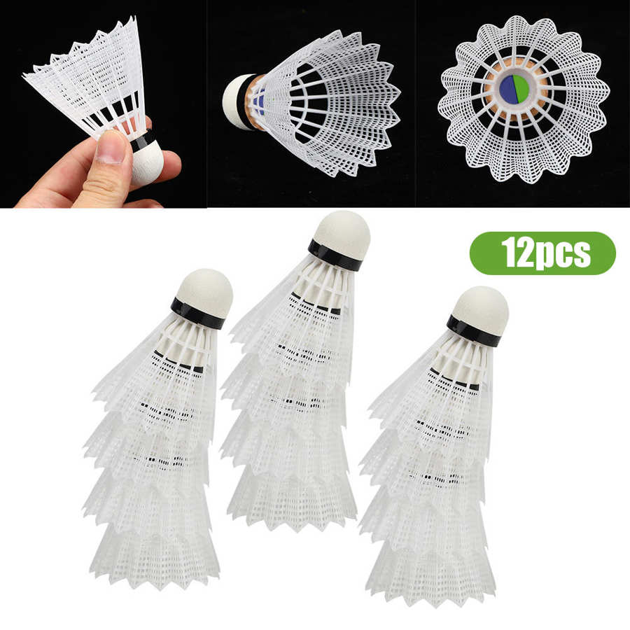 12PCS Badminton Advanced Nylon Feather Sports Badm... – Grandado