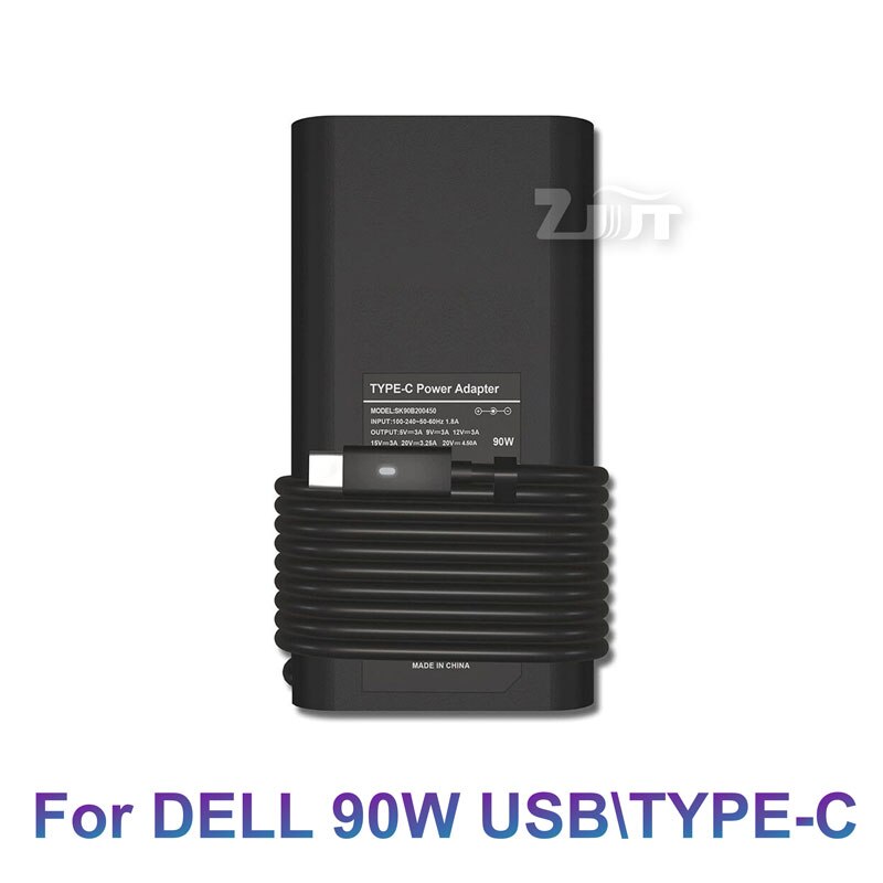 90w 20V 4.5A type-C PD USB AC adapter For Dell XPS... – Vicedeal