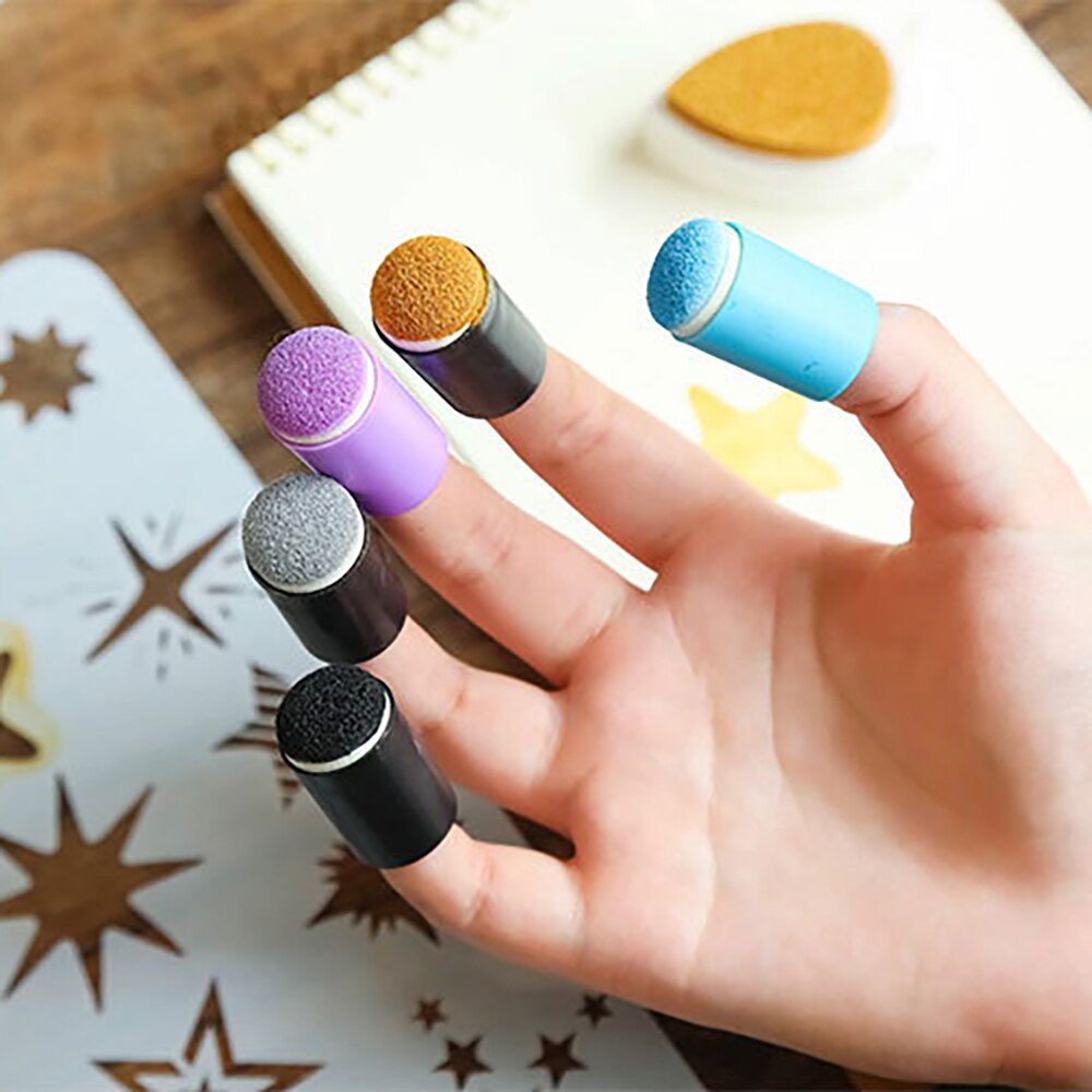 Colorful Makeup Finger Sponge Ink Pad Tools for Pa... – Vicedeal