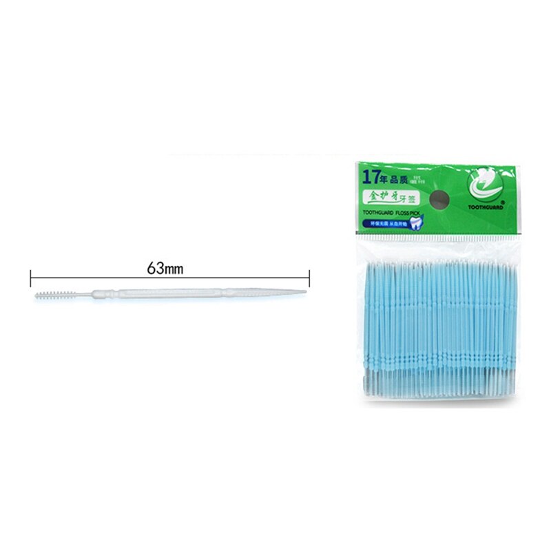 100pcs/pack Double-headed Dental Brush Teeth Stick... – Grandado