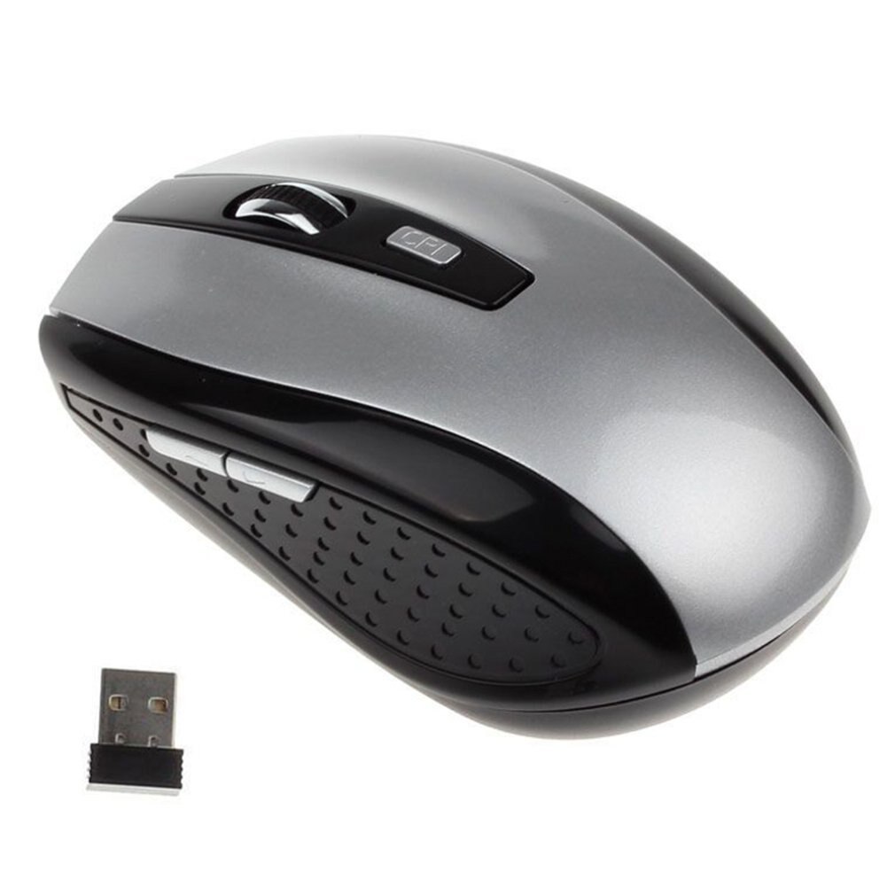 2.4G wireless optical mouse with side keys Kraft b... – Grandado