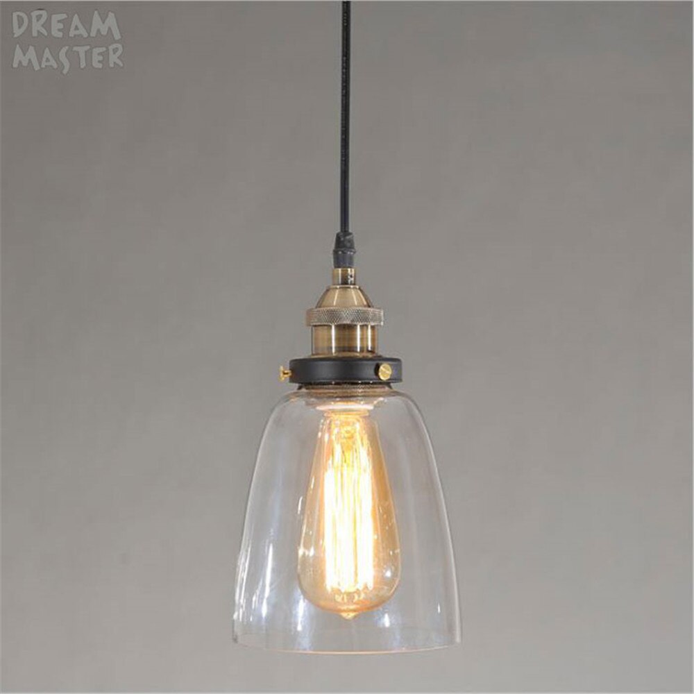 Vintage Industrial Edison bulb chandelier Light Wr... – Grandado