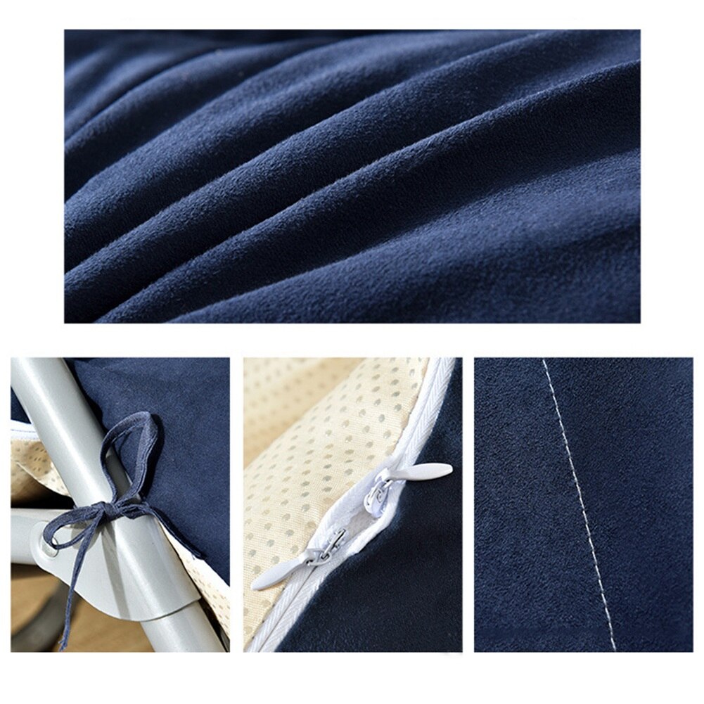 Long cushion Recliner chair Cushion Thicken Foldab... – Grandado