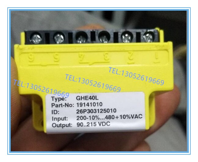 Genuine Nord Rectifier Ghe40l 19141010 Ac200-480v ... – Vicedeal