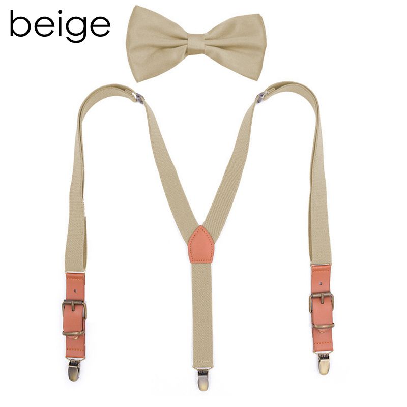 Yienws Bretelles Adultes Bow Tie Suspenders for Me... – Grandado