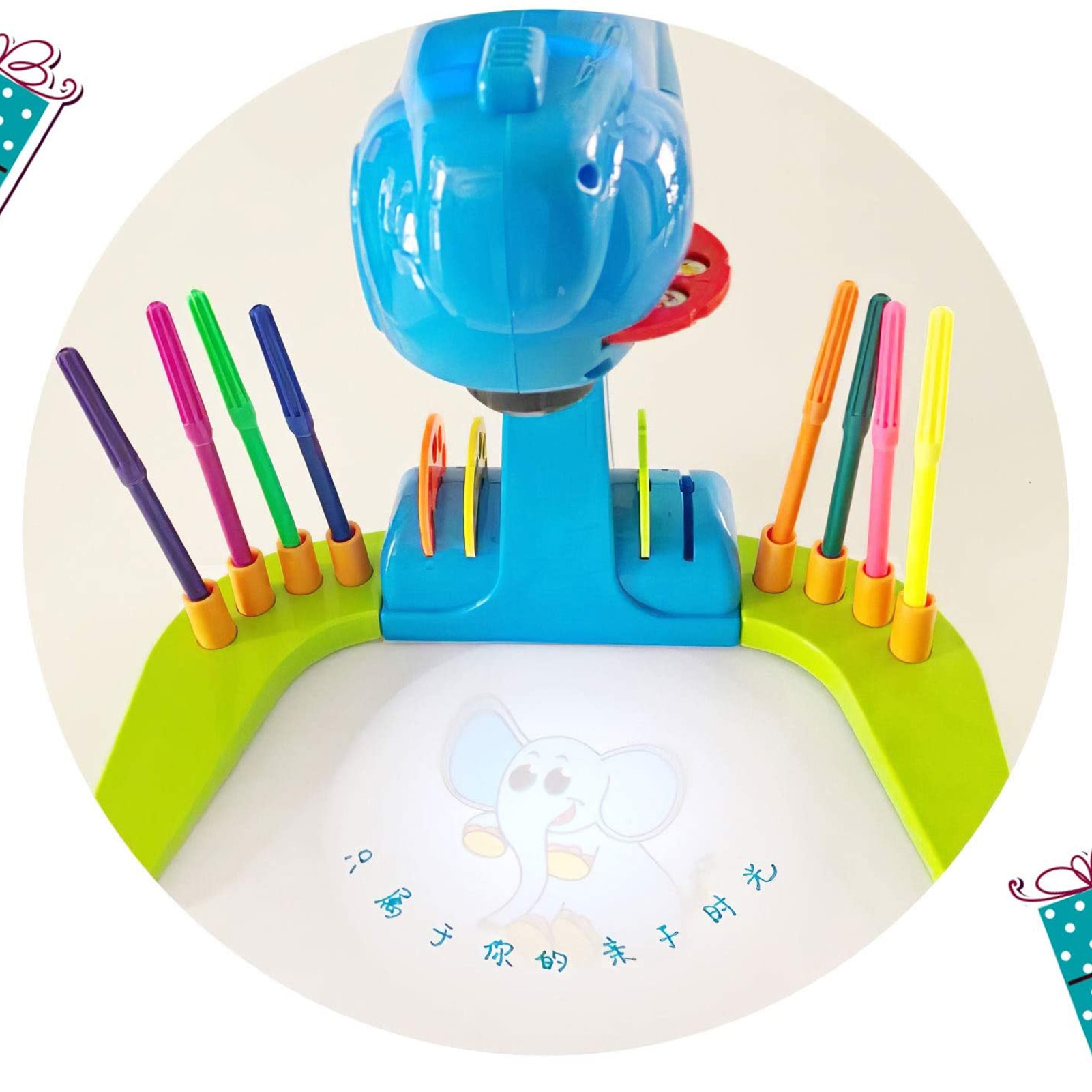 Children Led Projector Art Drawing Board Toys Kids... – Vicedeal
