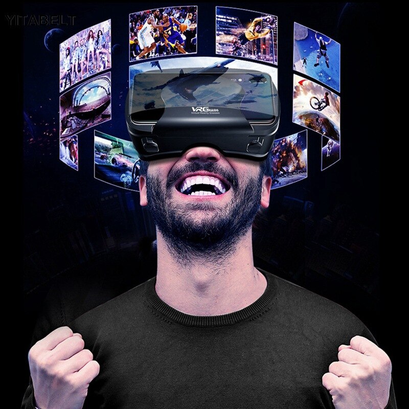 Vr briller til smartphone pc headset box 3d film f... – Vicedeal