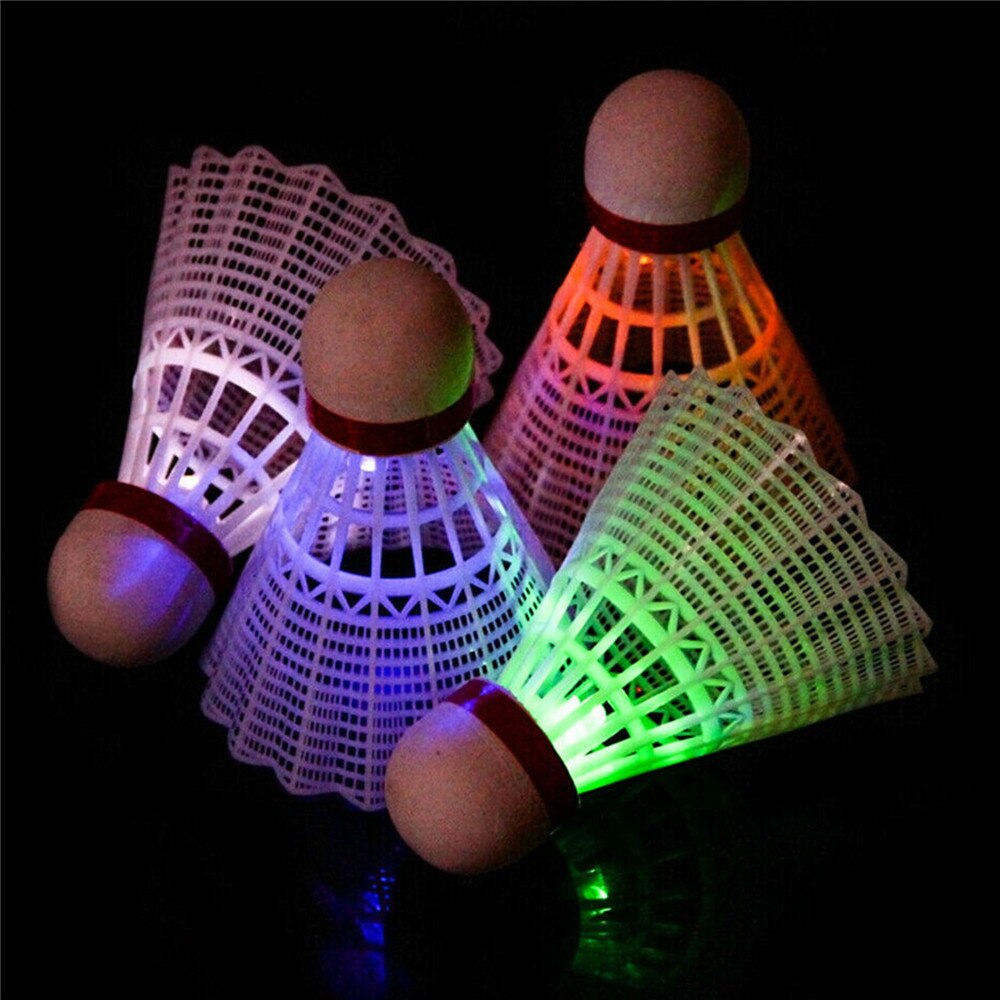 4pcs Led Badminton Colorful Goose Feather Shuttlec... – Vicedeal