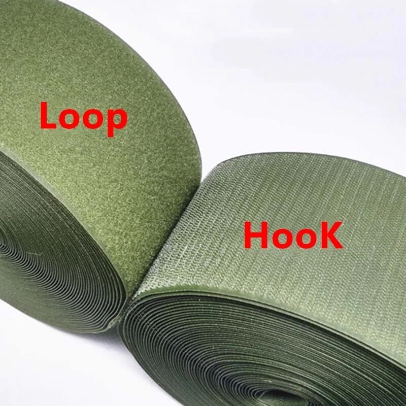 2m*3cm Olive Green Nylon Velcros Fastener Tape No ... – Vicedeal