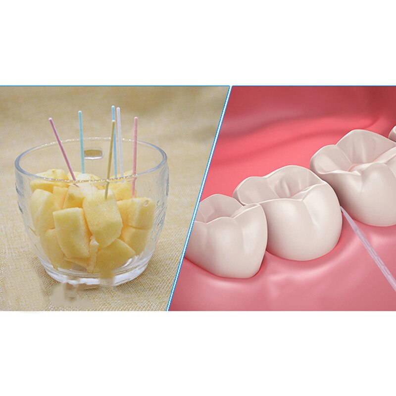 1package Soft Plastic Brushed Toothpick Oral Care ... – Vicedeal