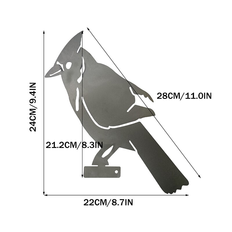 Metal Birds Art Silhouette Decoration Exquisite Wr... – Grandado