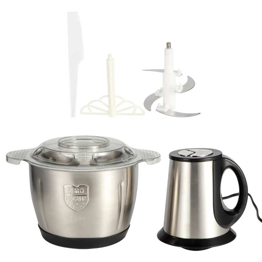 3L Electric Meat Grinder 3 Speed Automatic Kitchen... – Grandado