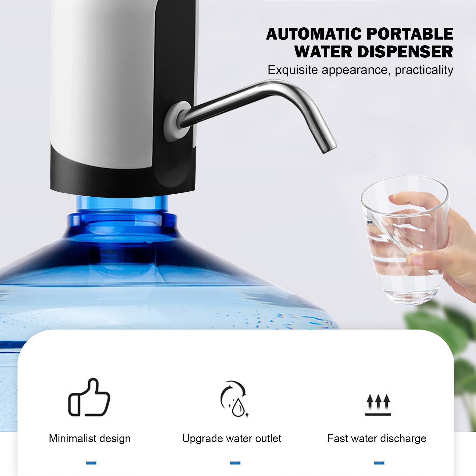 Usb Opladen Automatische Water Dispenser Pomp Gebo... – Vicedeal