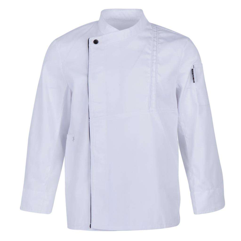 Men Women Long Sleeves Chef Uniform Cook Jacket Ho... – Grandado