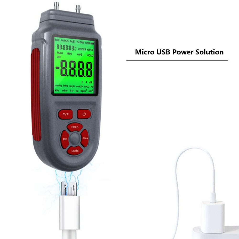 Handheld Digital Air Pressure Differential Meter N... – Grandado