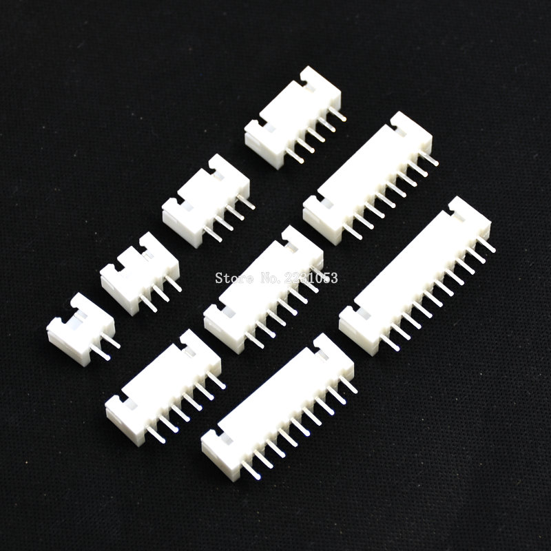 50PCS XH2.54 2p 3p 4p 5p 6p 7p 8p 9p 10pin 2,54mm ... – Vicedeal