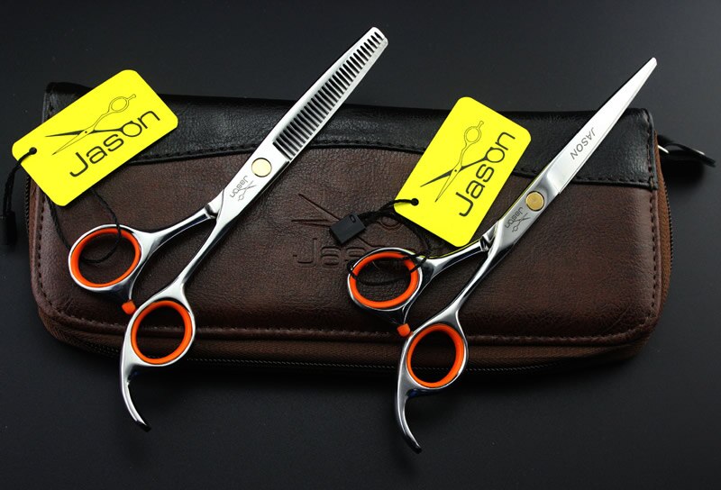 a pair JASON Human Hair Scissors Set 5.5 INCH 6.0 ... – Vicedeal