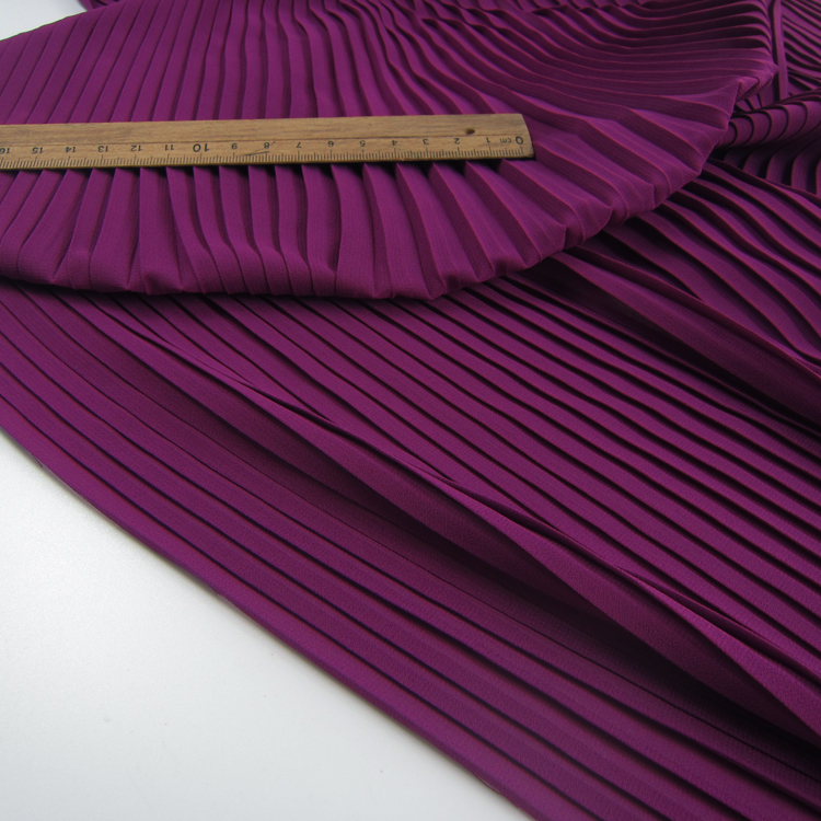 3 Meters 150CM 59" Wide Purple Ruffled Pleated Pea... – Grandado