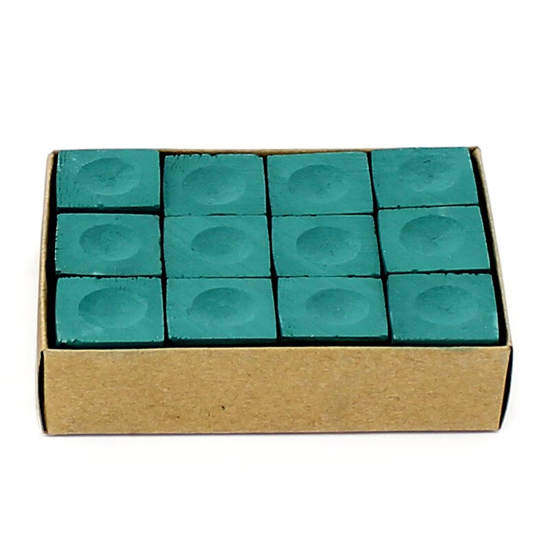 12pcs Snooker Billiard Chalk Pool Cue Chalk Oil Dr... – Vicedeal