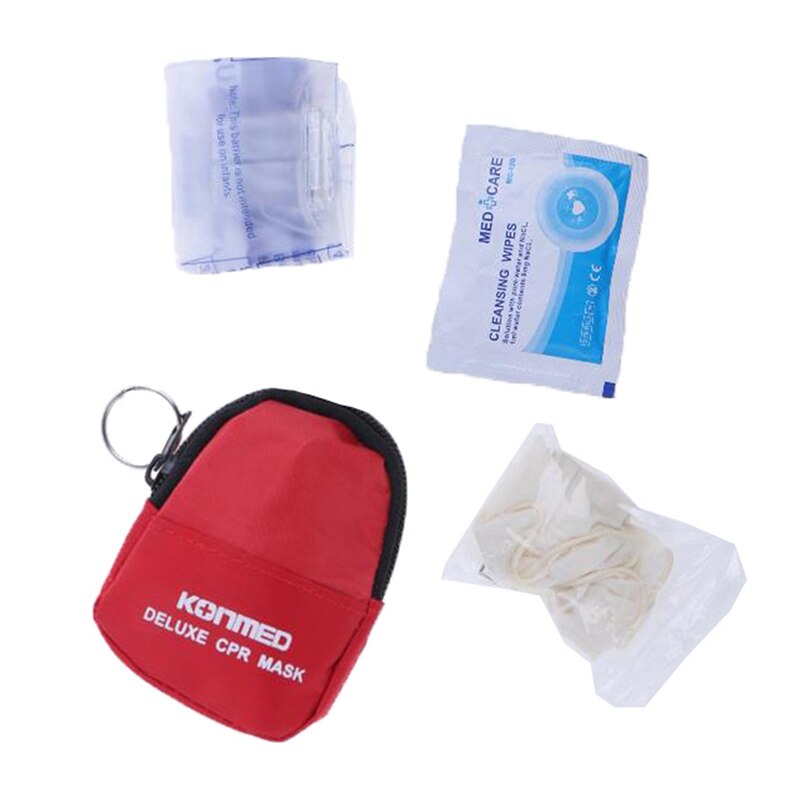 1set Disposable Portable First Aid CPR Breathing M... – Grandado